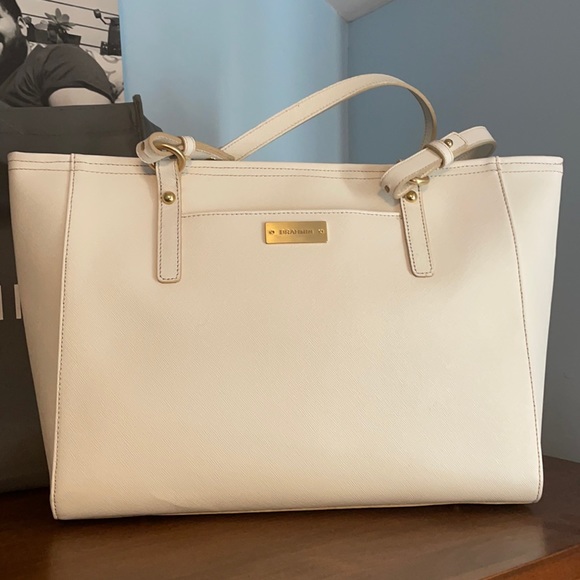 Brahmin | Bags | Nwt Brahmin White Leather Tote Bag | Poshmark